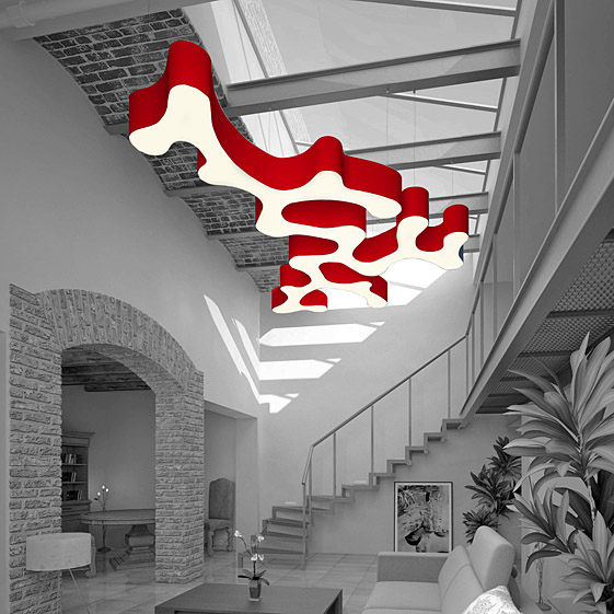 New modular shape light fitting «Blur» — Saros Design