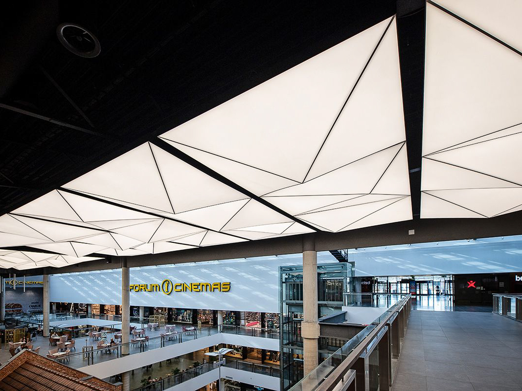 Shopping mall AKROPOLIS, Kaunas — Saros Design