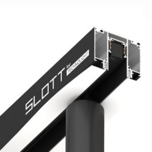 Magnetic Slott track Technolight for PVC and textile ceilings — Saros Design