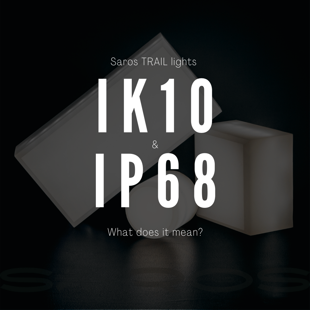 IP & IK ratings for TRAILs — Saros Design